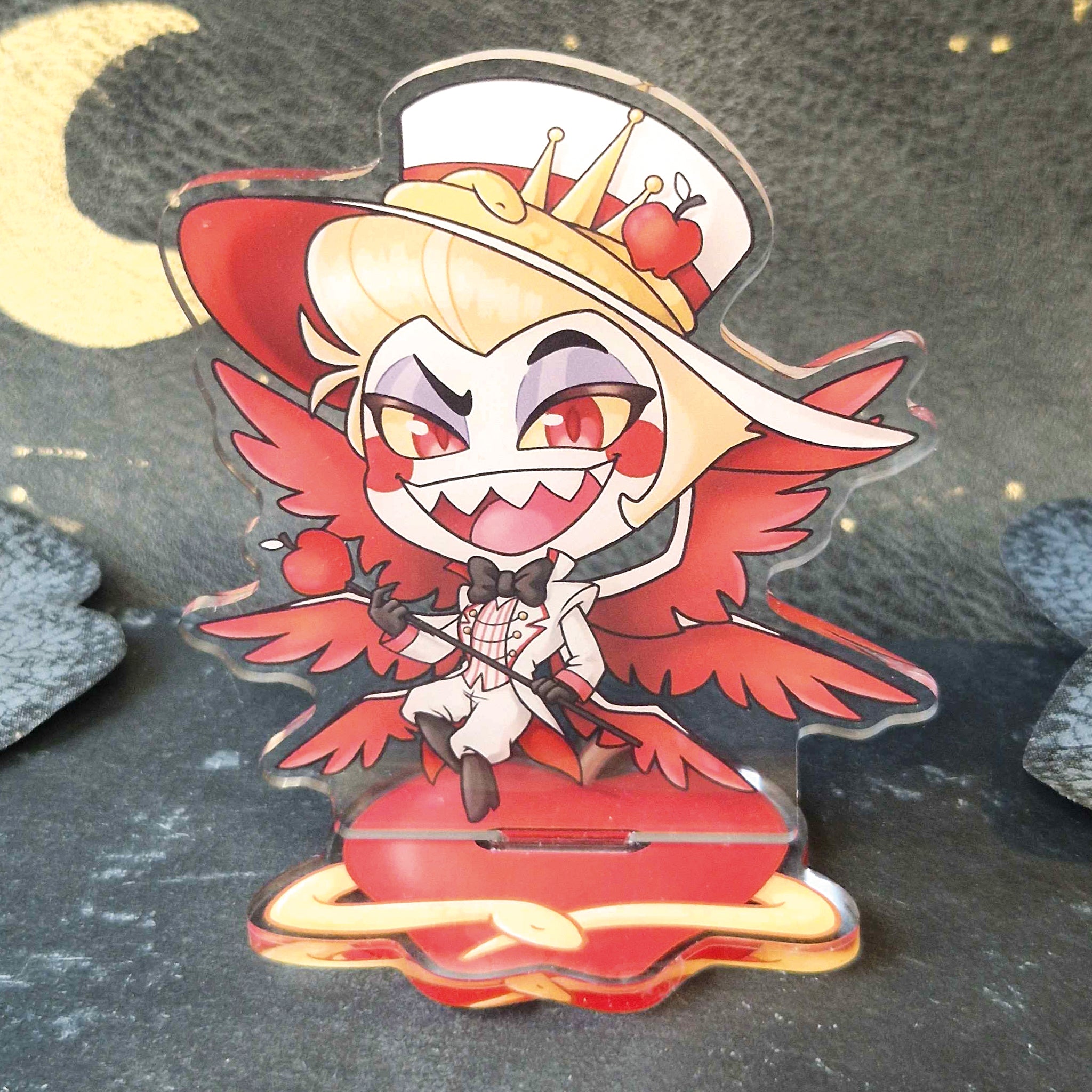 Chibi Lucifer Morningstar - Hazbin Hotel | Acrylic Standee – Madyra